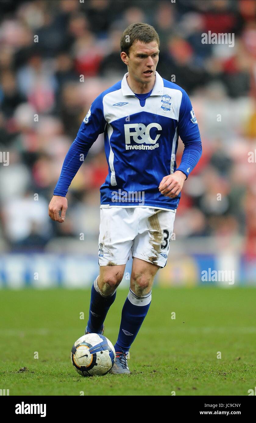 CRAIG GARDNER BIRMINGHAM CITY FC STADIUM OF LIGHT SUNDERLAND ENGLAND 20 ...