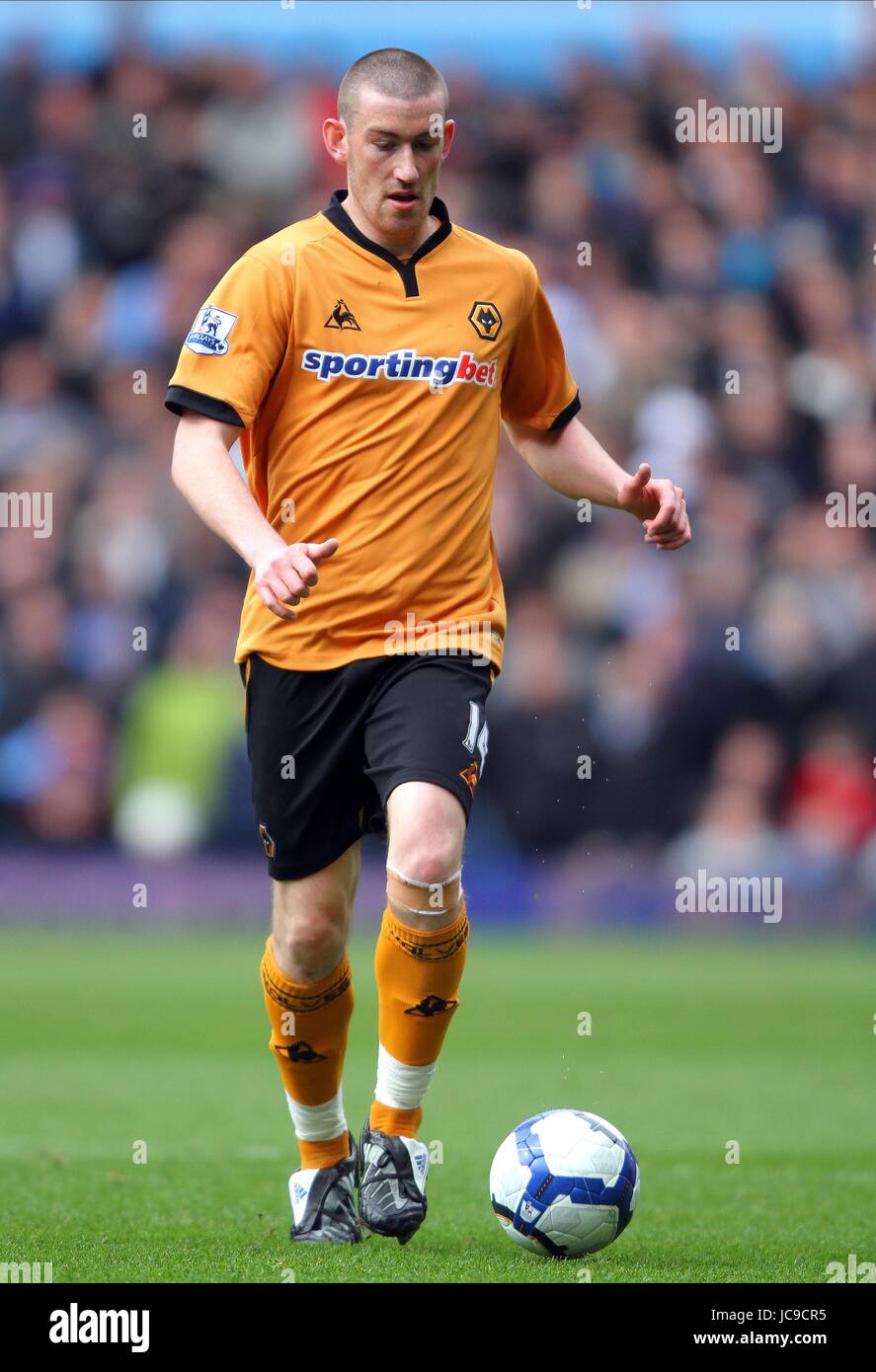 DAVID JONES WOLVERHAMPTON WANDERERS FC VILLA PARK BIRMINGHAM ENGLAND 20 ...