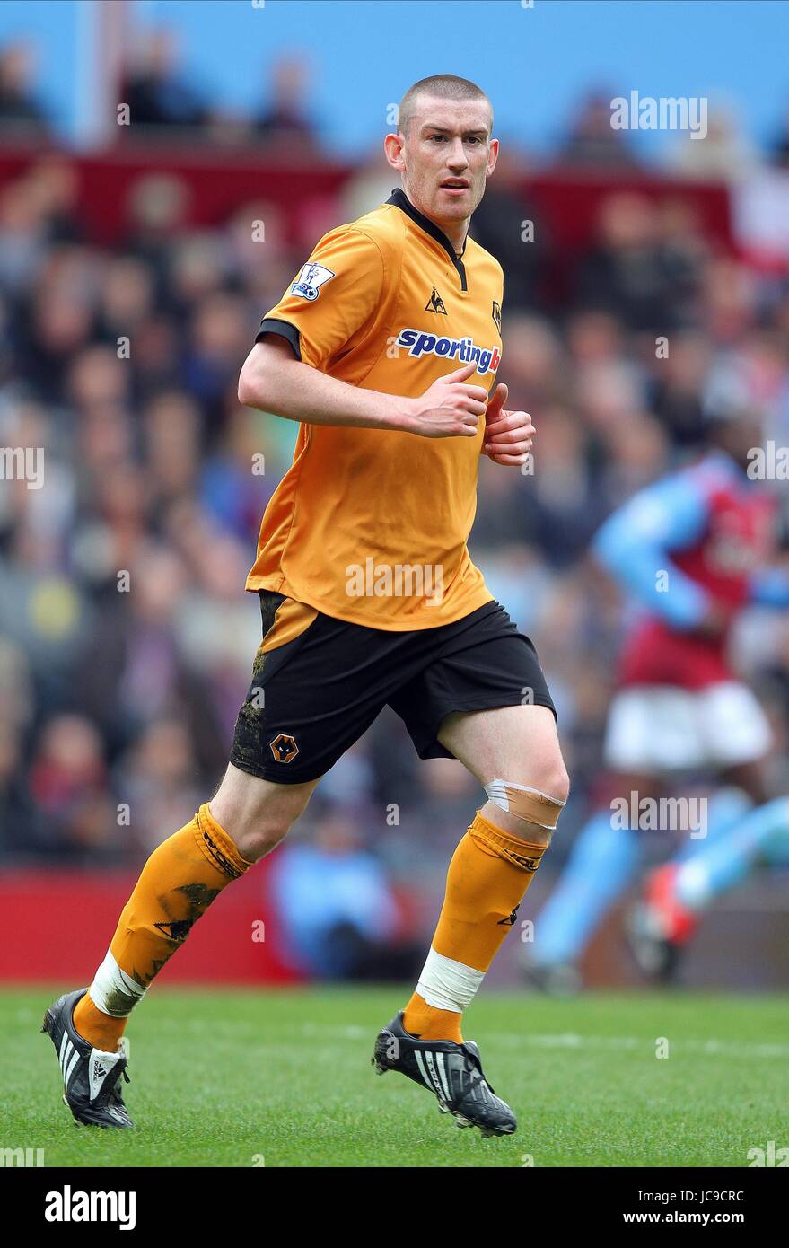 DAVID JONES WOLVERHAMPTON WANDERERS FC VILLA PARK BIRMINGHAM ENGLAND 20 ...