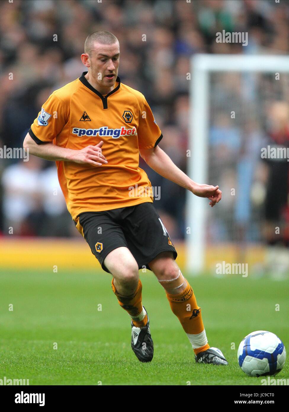 DAVID JONES WOLVERHAMPTON WANDERERS FC VILLA PARK BIRMINGHAM ENGLAND 20 ...