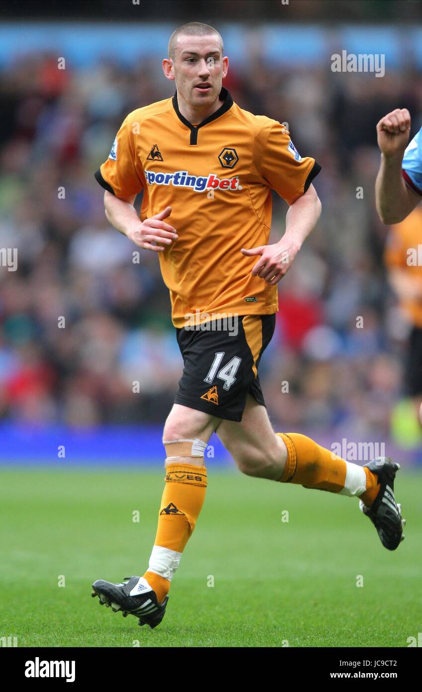 DAVID JONES WOLVERHAMPTON WANDERERS FC VILLA PARK BIRMINGHAM ENGLAND 20 ...