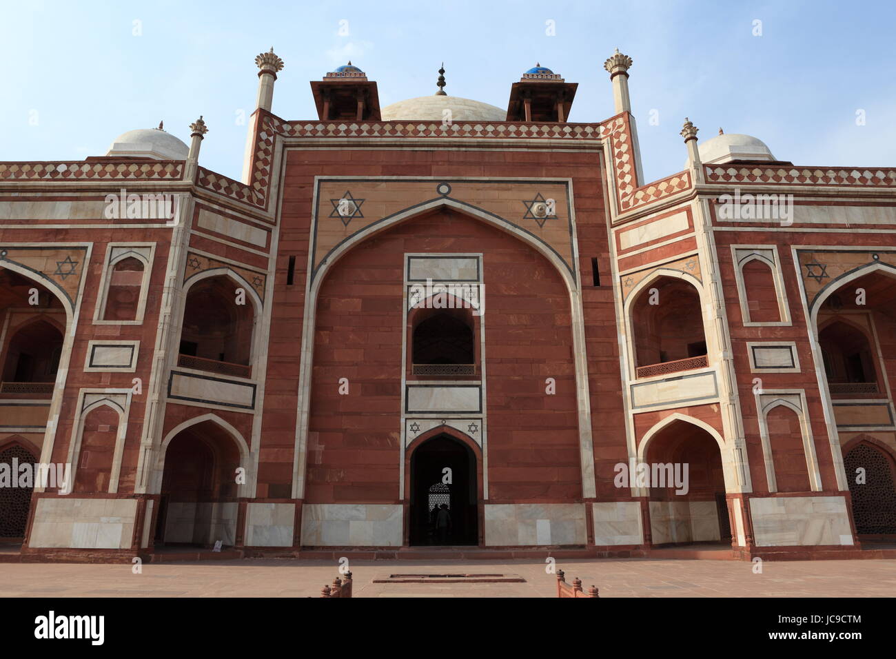 red fort architektur Stock Photo - Alamy