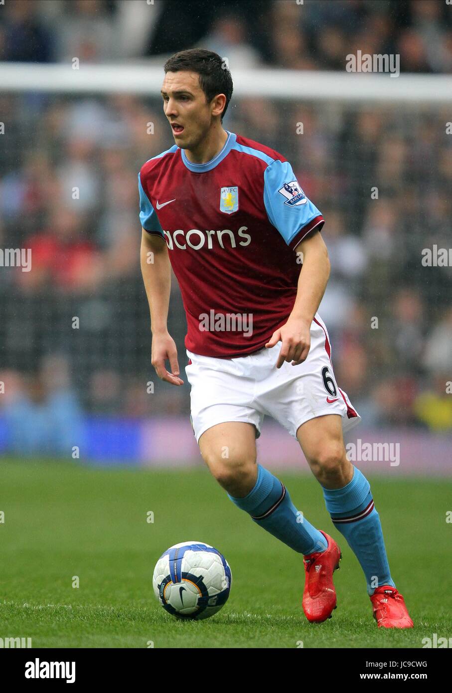 STEWART DOWNING ASTON VILLA FC VILLA PARK BIRMINGHAM ENGLAND 20 March ...