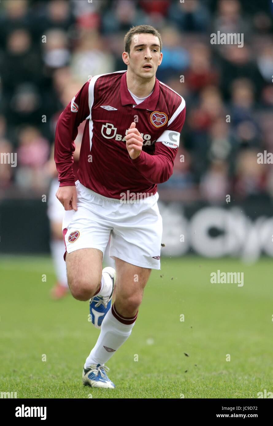 LEE WALLACE HEART OF MIDLOTHIAN FC TYNECASTLE EDINBURGH SCOTLAND 20 ...