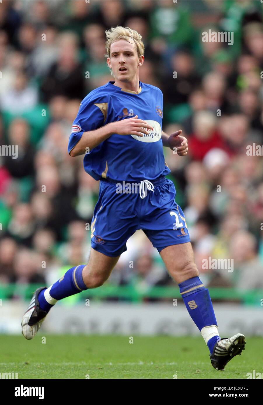 LIAM CRAIG ST.JOHNSTONE FC CELTIC PARK GLASGOW SCOTLAND 20 March 2010 ...