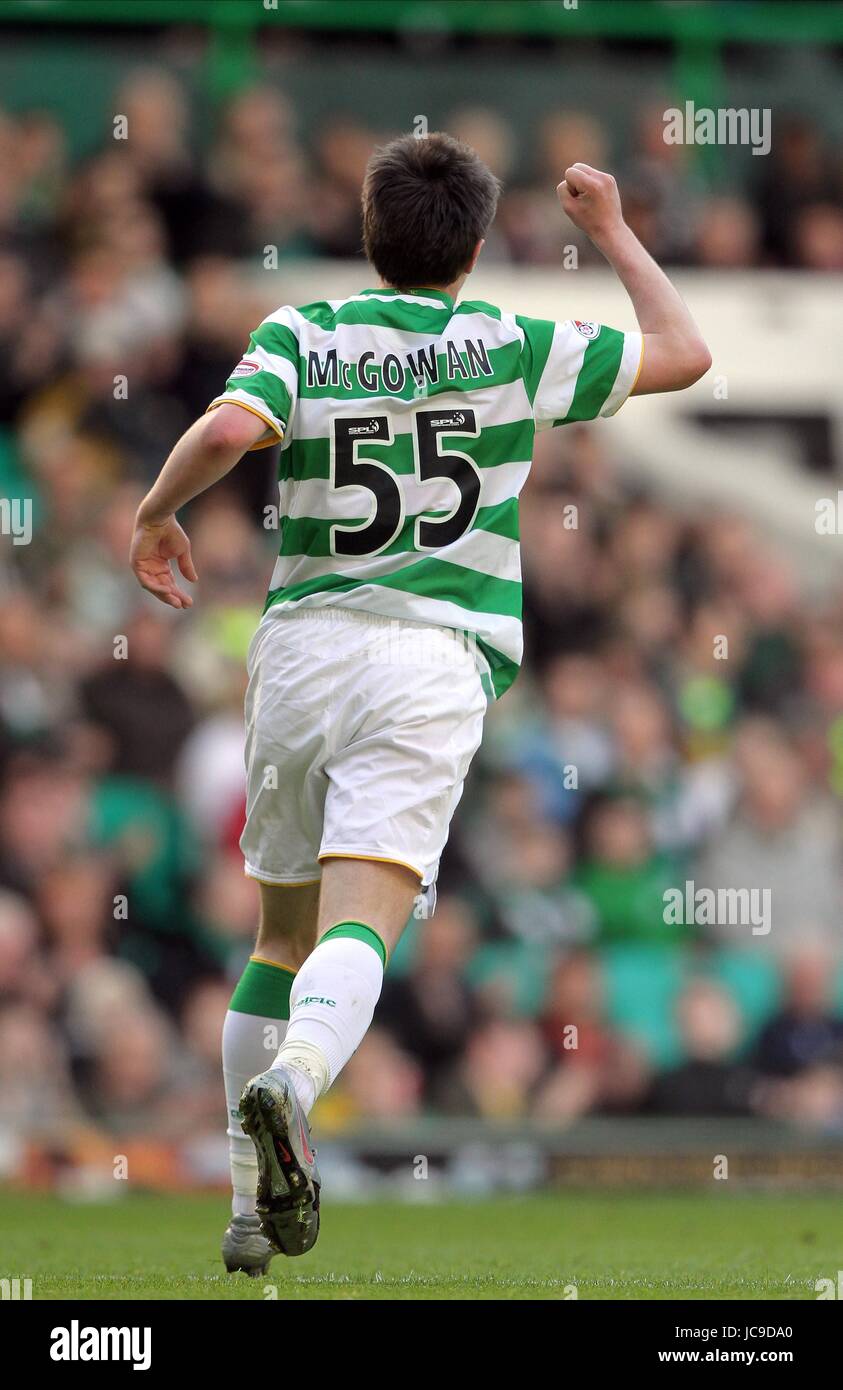PAUL MCGOWAN GLASGOW CELTIC FC CELTIC PARK GLASGOW SCOTLAND 20 March ...