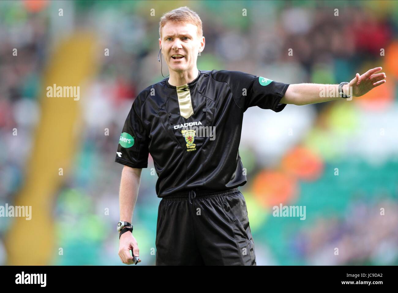 CALLUM MURRAY SCOTTISH SPL REFEREE CELTIC PARK GLASGOW SCOTLAND 20 ...