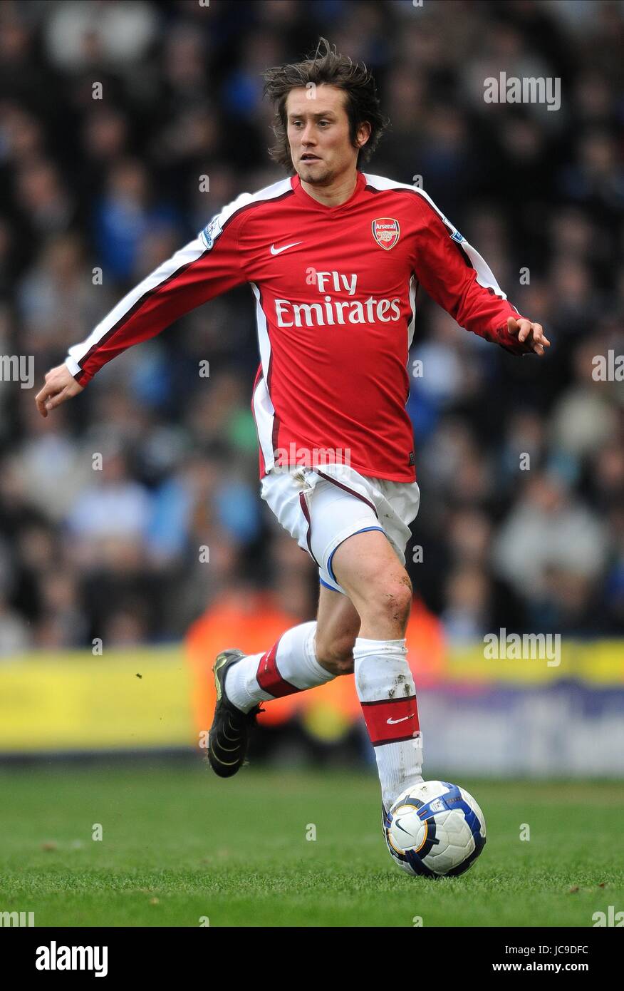 TOMAS ROSICKY ARSENAL FC ST ANDREWS BIRMINGHAM ENGLAND 27 March 2010 ...