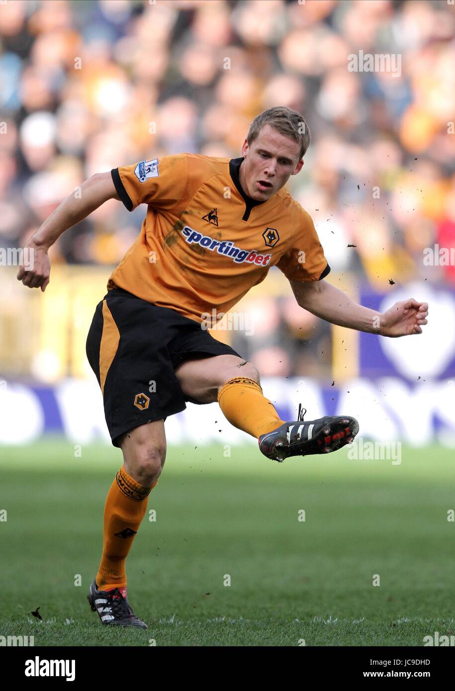 CHRISTOPHE BERRA WOLVERHAMPTON WANDERERS FC MOLINEUX STADIUM ...