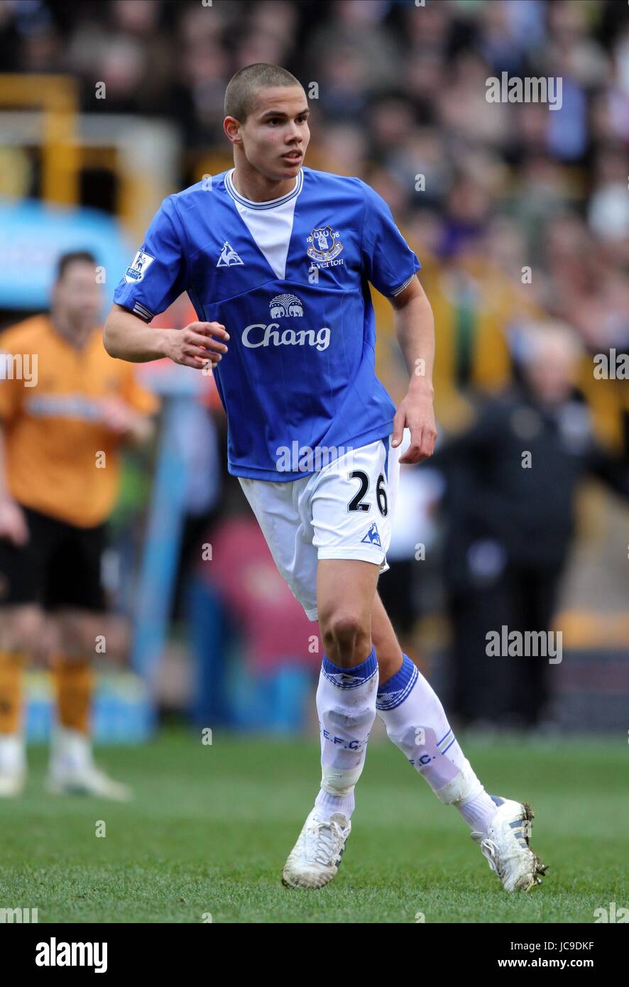 JACK RODWELL EVERTON FC MOLINEUX STADIUM WOLVERHAMPTON ENGLAND 27 March ...