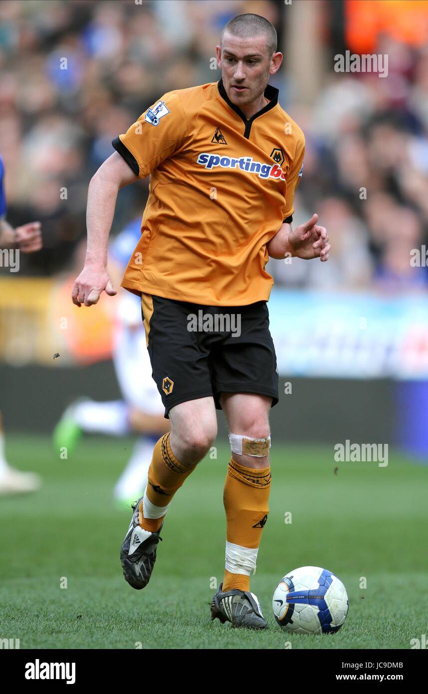 DAVID JONES WOLVERHAMPTON WANDERERS FC MOLINEUX STADIUM WOLVERHAMPTON ...