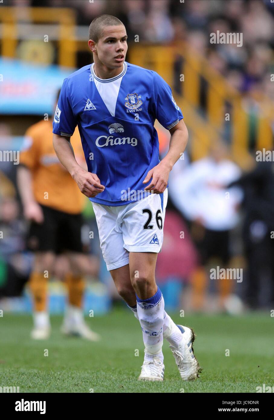 JACK RODWELL EVERTON FC MOLINEUX STADIUM WOLVERHAMPTON ENGLAND 27 March ...