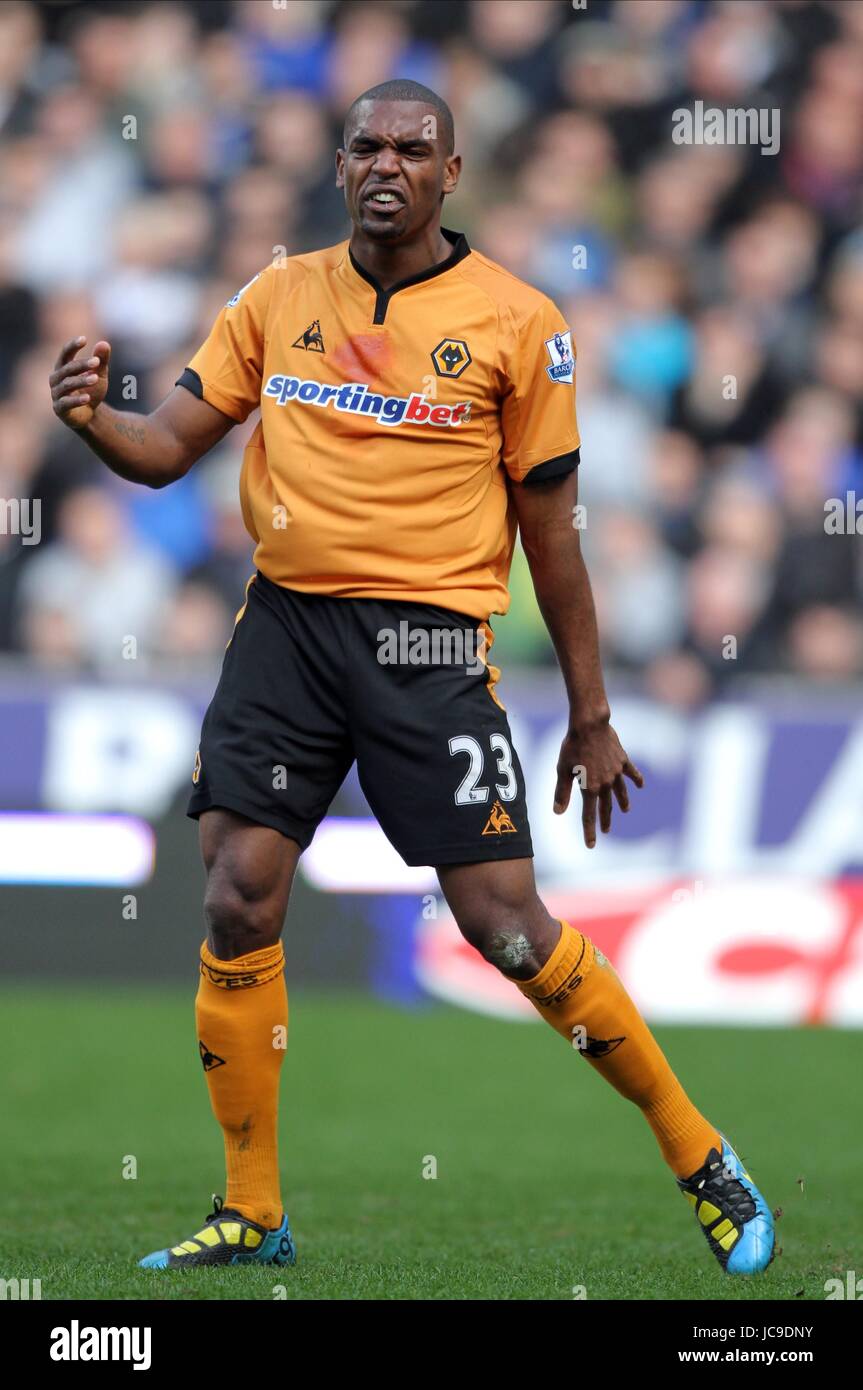 RONALD ZUBAR WOLVERHAMPTON WANDERERS FC MOLINEUX STADIUM WOLVERHAMPTON ...