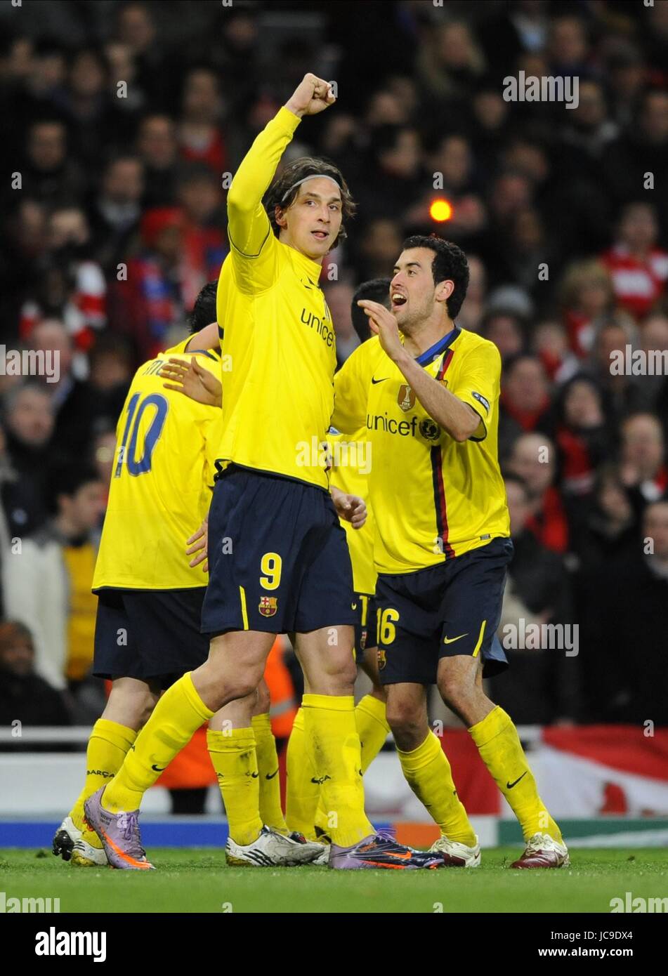 Ibrahimovic celebrates hi-res stock photography and images - Alamy