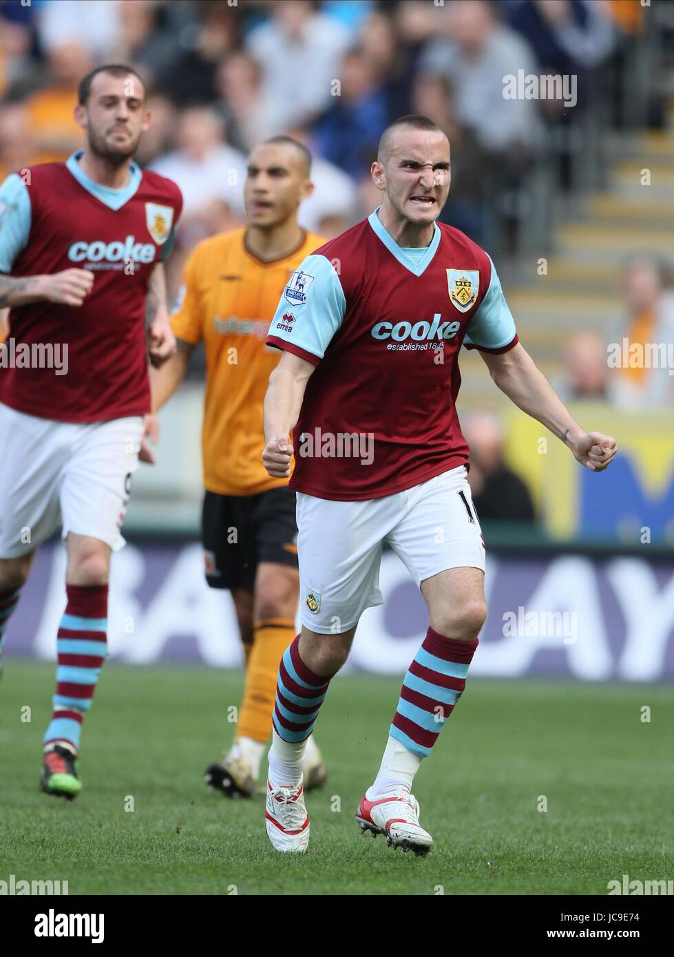 MARTIN PATERSON CELEBRATES HIS HULL CITY V BURNLEY KC STADIUM HULL ...
