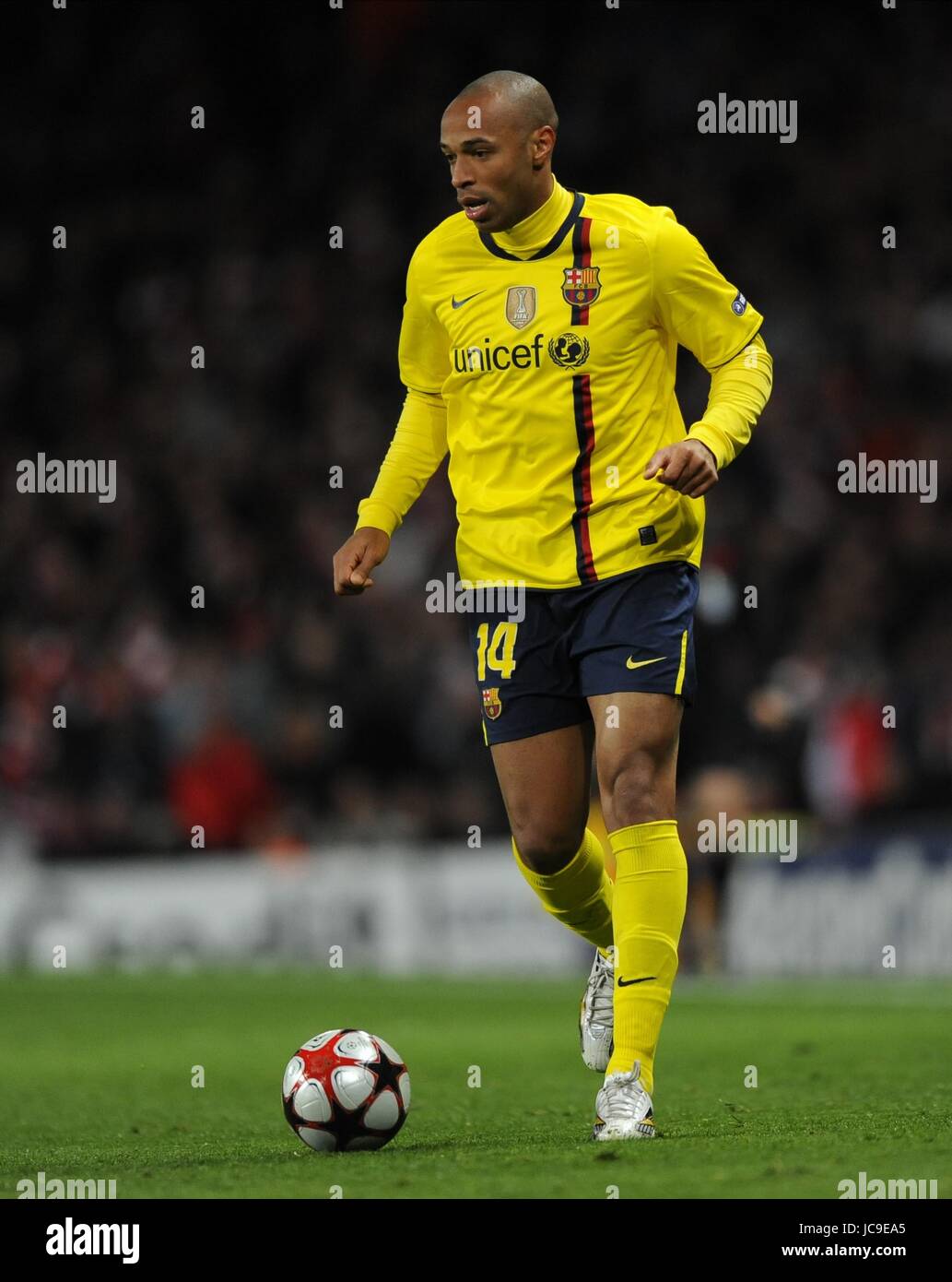 Thierry Henry Of Barcelona High Resolution Stock Photography and Images ...