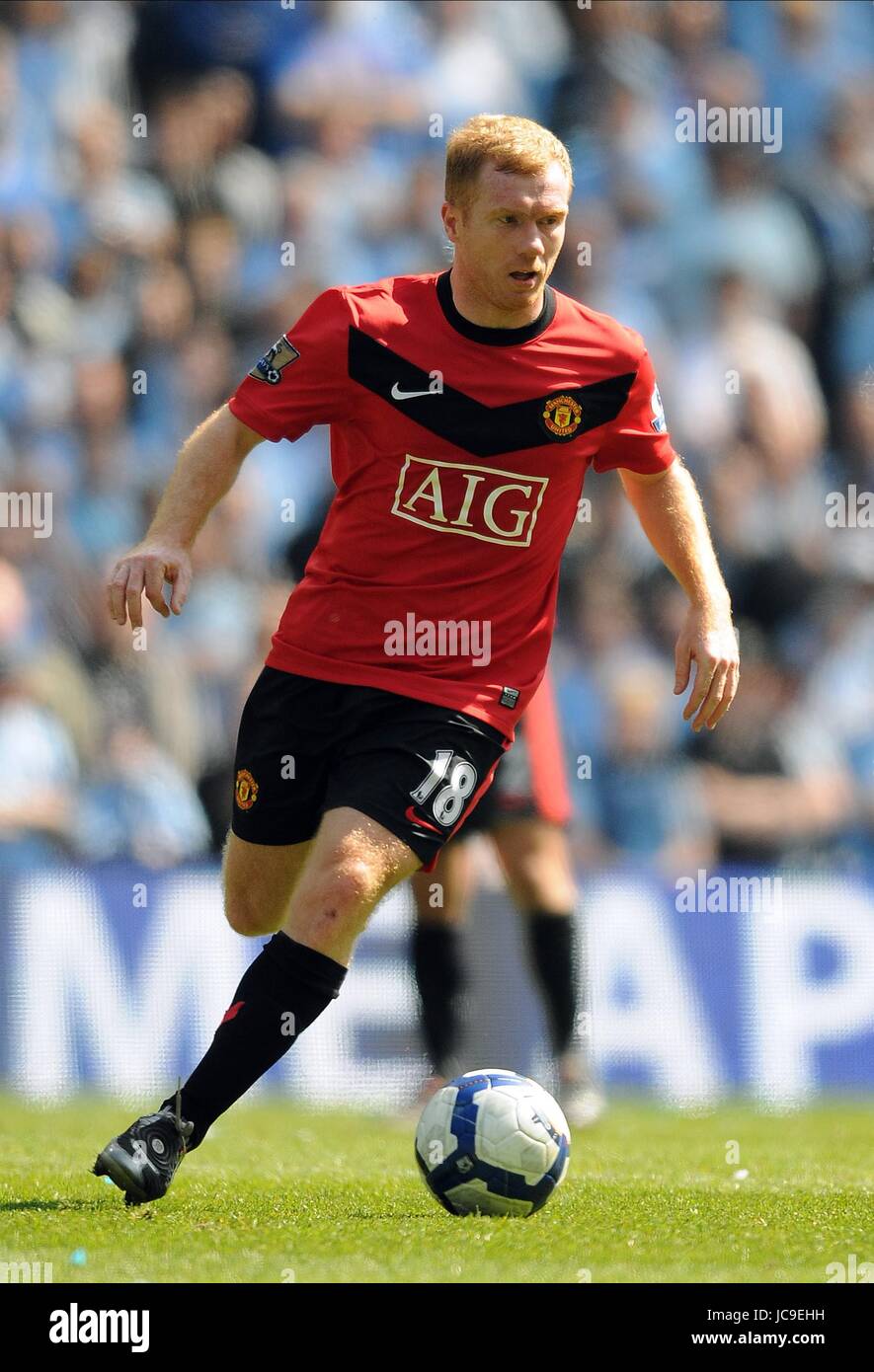 PAUL SCHOLES MANCHESTER UNITED FC MANCHESTER UNITED FC CITY OF ...