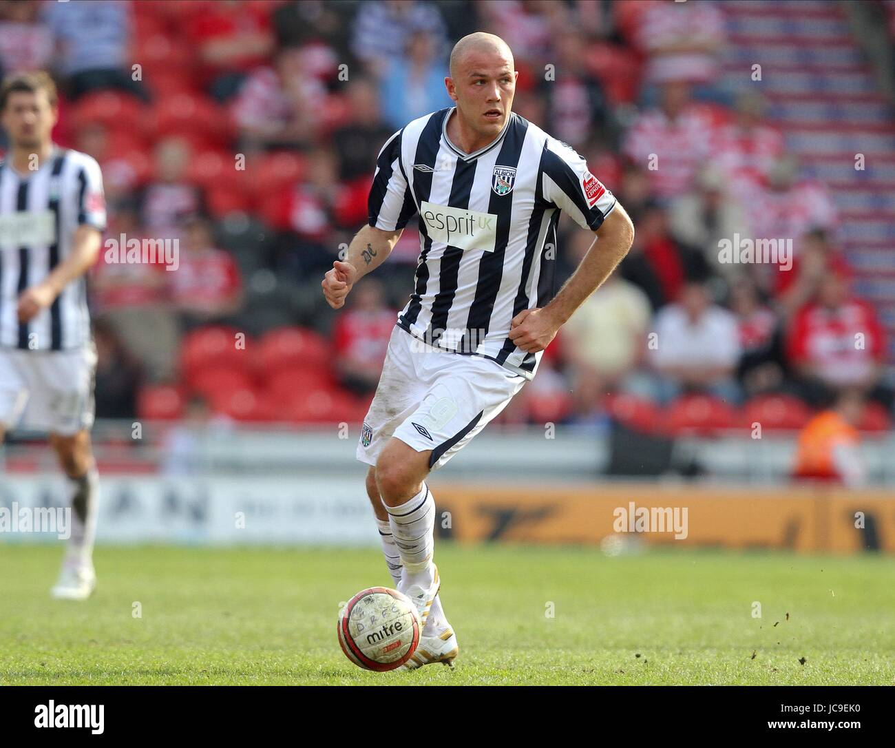 ROMAN BEDNAR WEST BROMWICH ALBION FC KEEPMOAT STADIUM DONCASTER ENGLAND ...