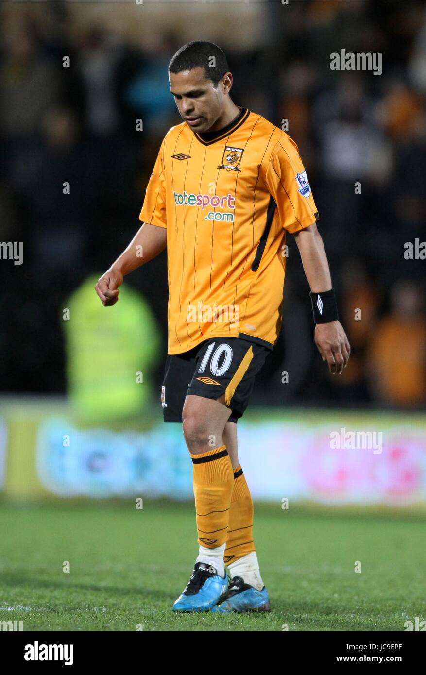 GEOVANNI HULL CITY FC HULL CITY FC KC STADIUM HULL ENGLAND 21 April ...