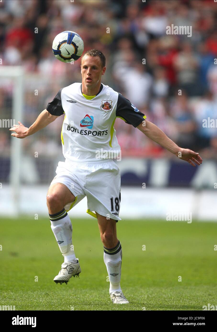 DAVID MEYLER SUNDERLAND FC SUNDERLAND FC KC STADIUM HULL ENGLAND 24 ...