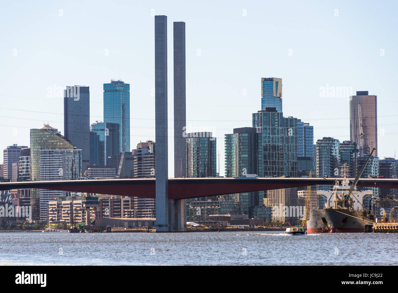 Yarra river bridge melbourne hi-res stock photography and images - Alamy
