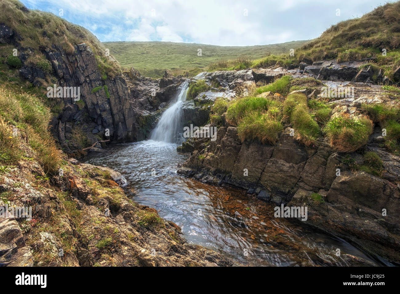 Welcombe Mouth Beach, North Devon, England, UK Stock Photo - Alamy