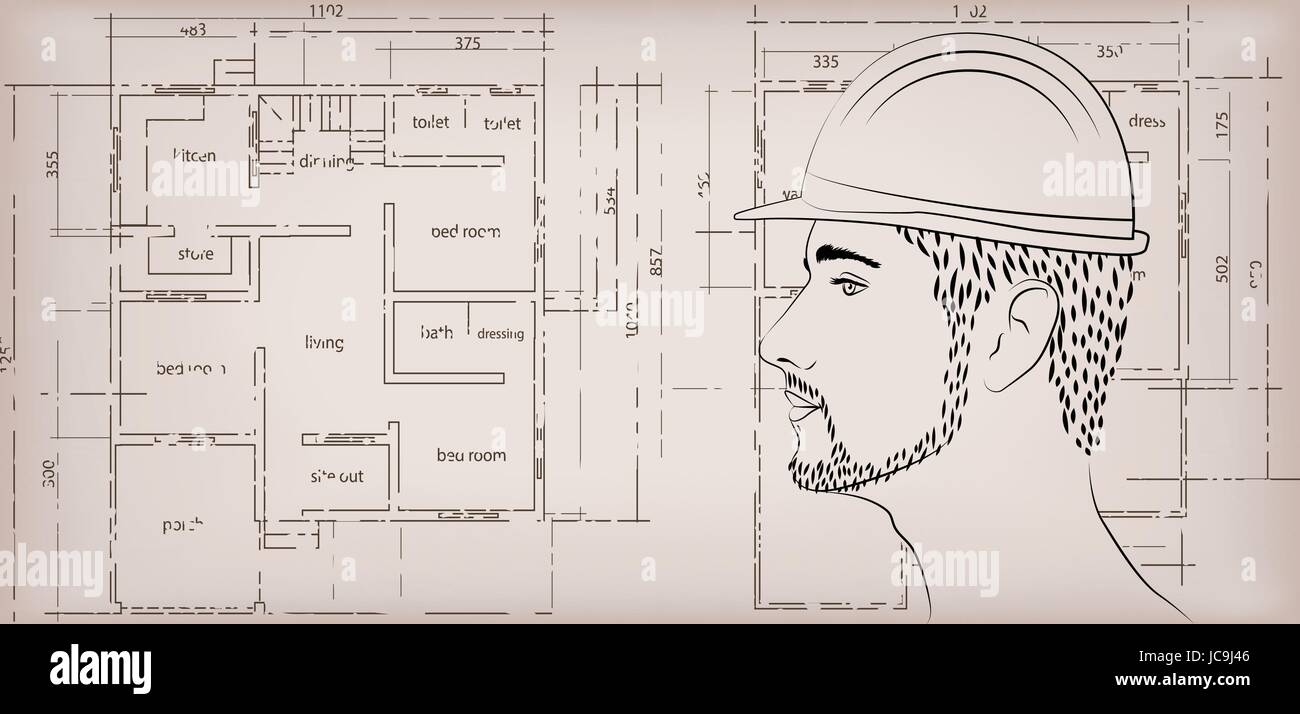 Men man male person young caucasian silhouette erector builder profile ...