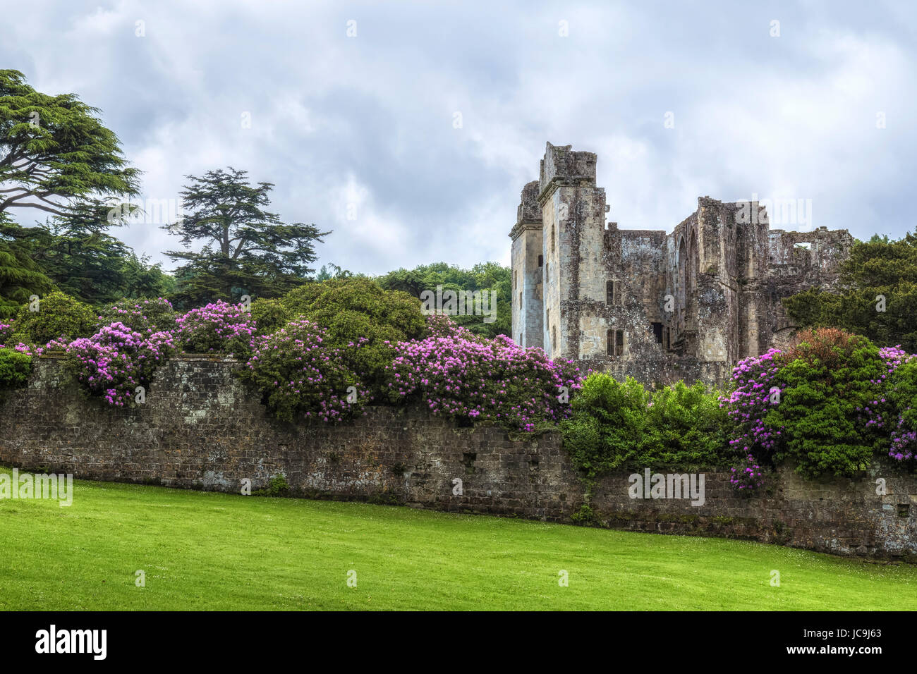 Old Wardour Castle, Tisbury, Wiltshire, England, UK Stock Photo - Alamy