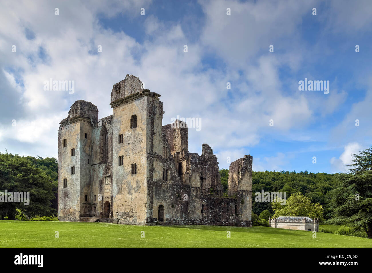 Old Wardour Castle, Tisbury, Wiltshire, England, UK Stock Photo - Alamy
