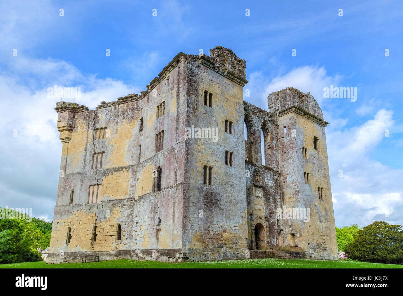 Old Wardour Castle, Tisbury, Wiltshire, England, UK Stock Photo - Alamy