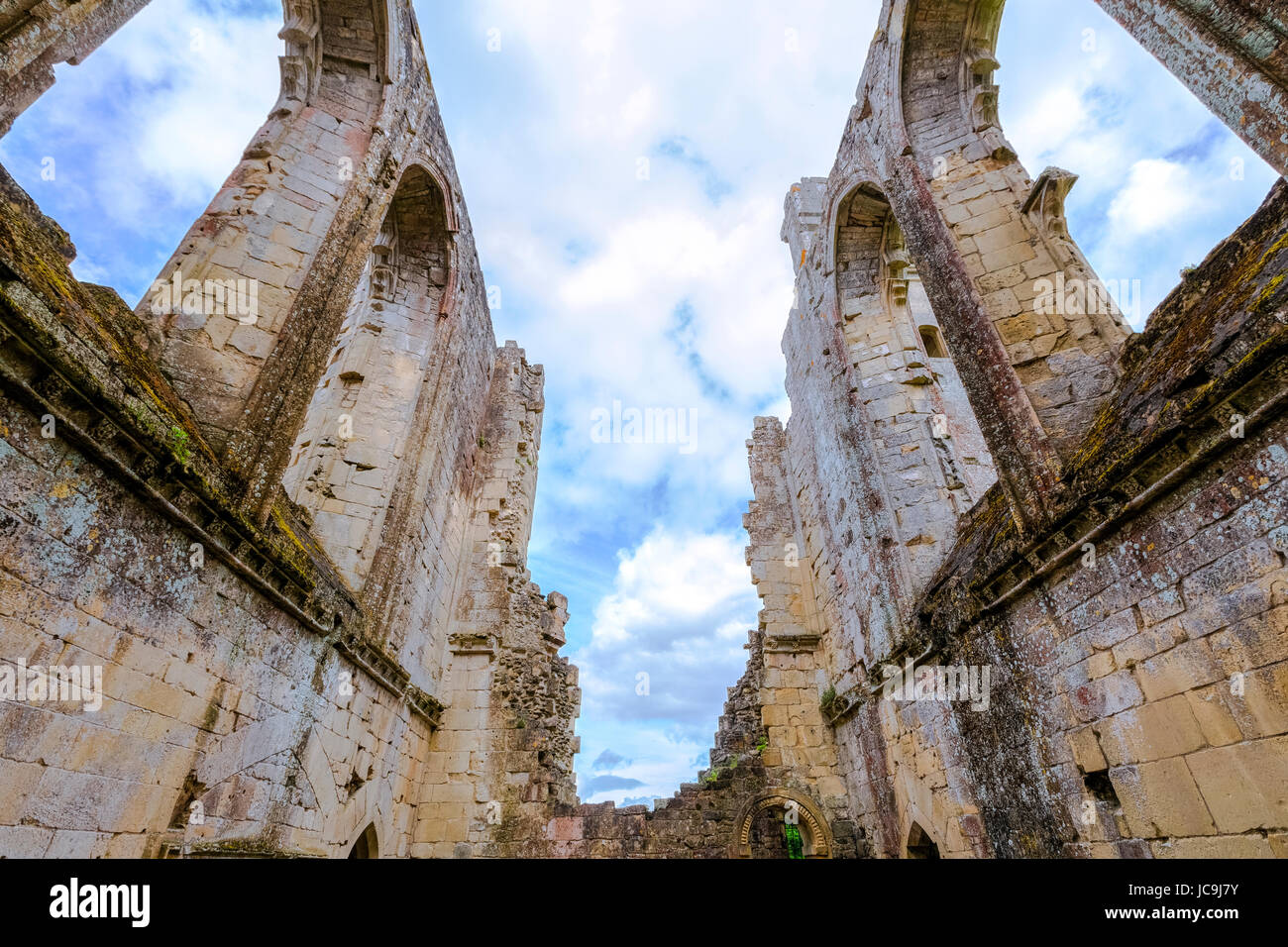 Old Wardour Castle, Tisbury, Wiltshire, England, UK Stock Photo - Alamy
