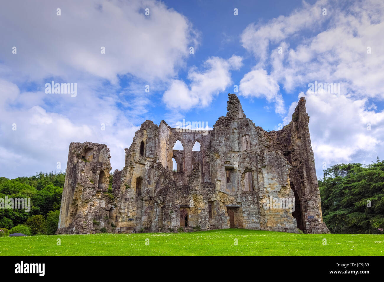 Old Wardour Castle, Tisbury, Wiltshire, England, UK Stock Photo - Alamy