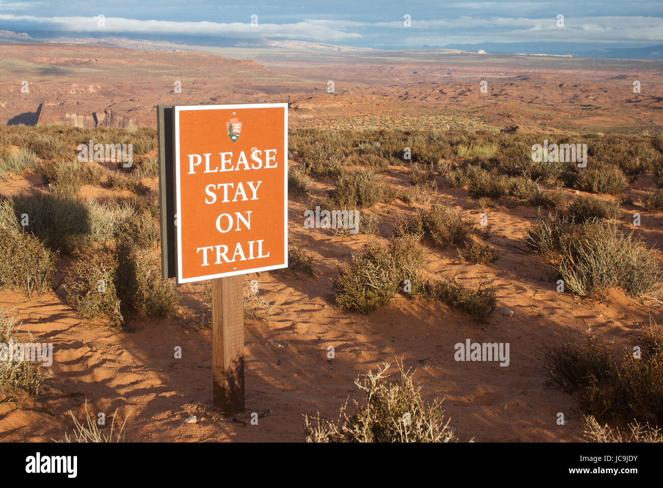 National park usa trail rules hi-res stock photography and images - Alamy