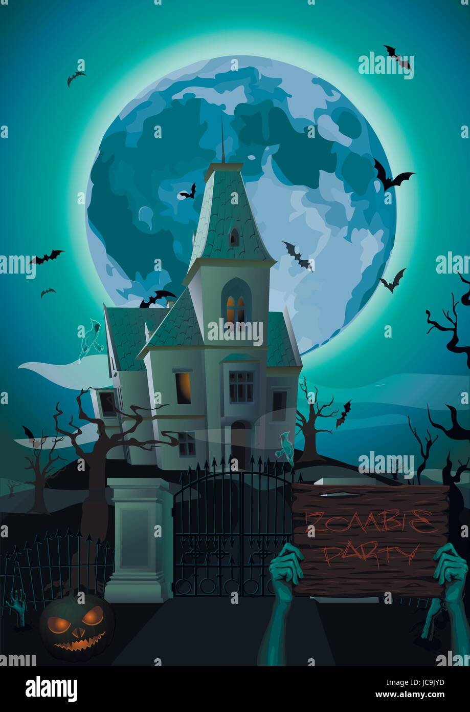 Beautiful night view european Stock Vector Images - Alamy