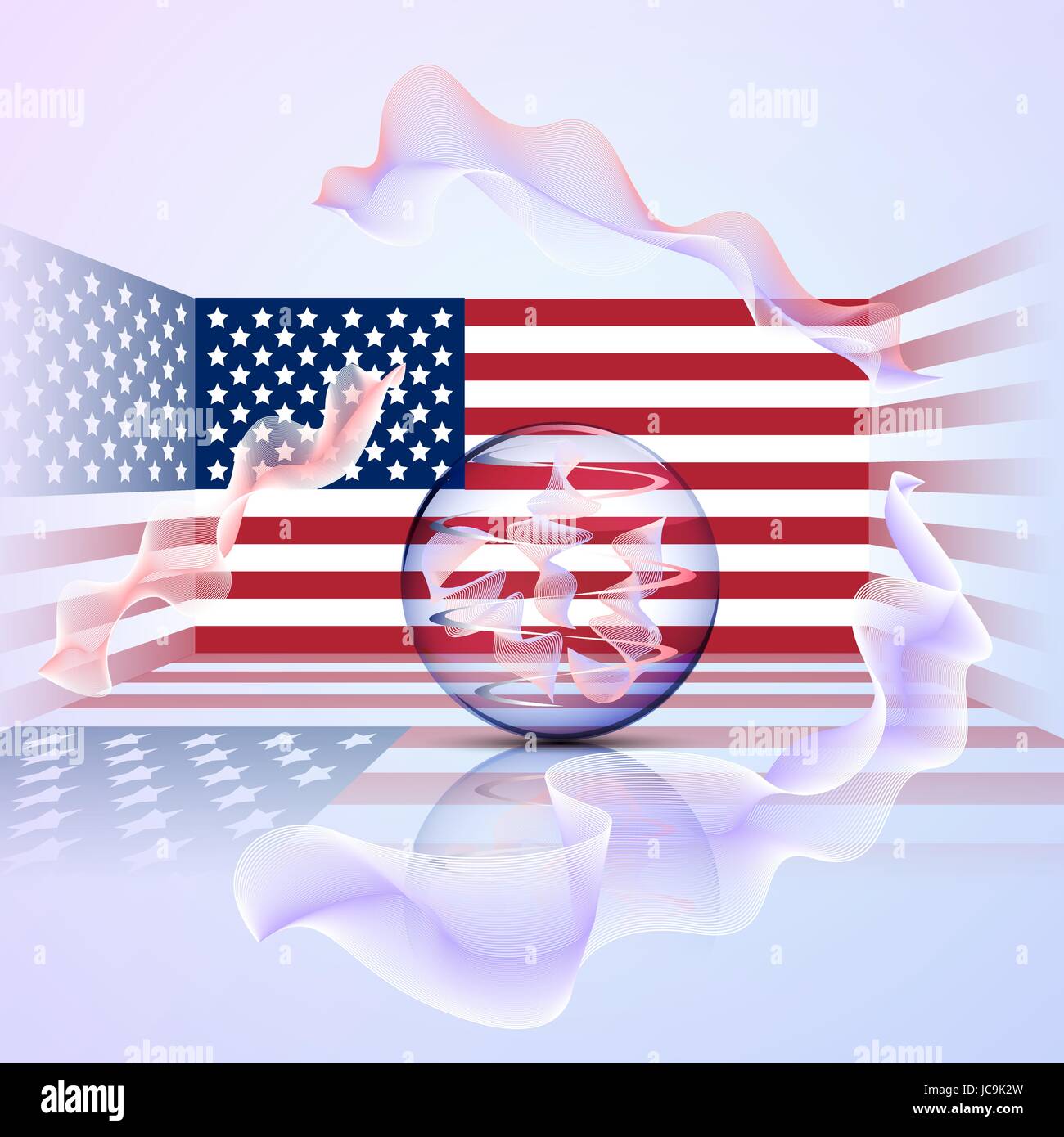 Background us flag Stock Vector Images - Alamy