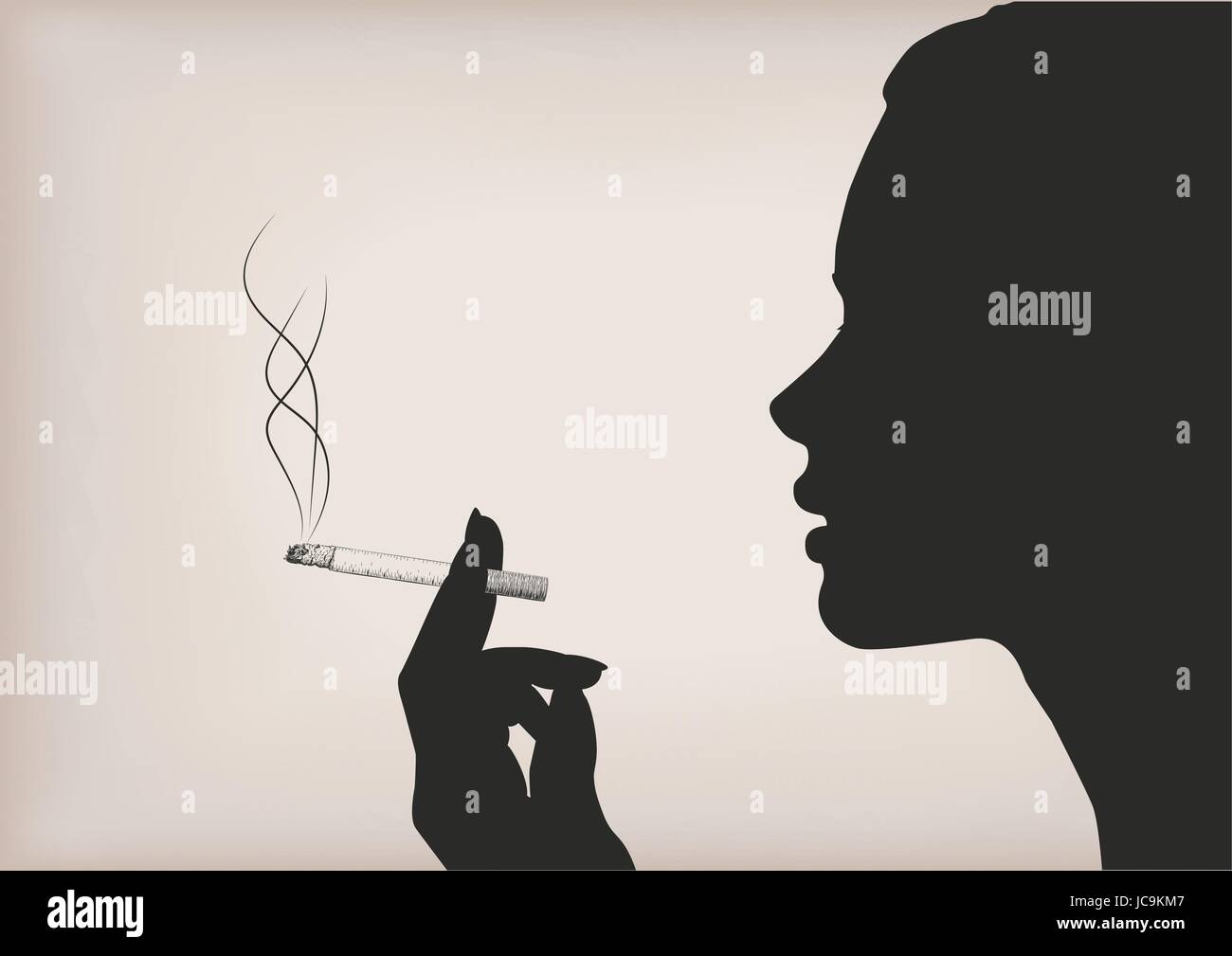 Face side profile silhouette Stock Vector Images - Alamy