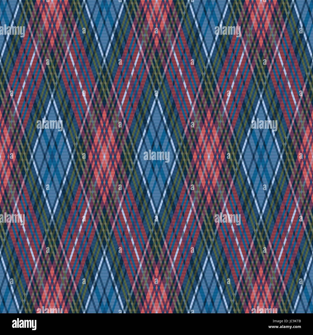 Seamless checkered diagonal vector pattern with muddy tints Stock ...