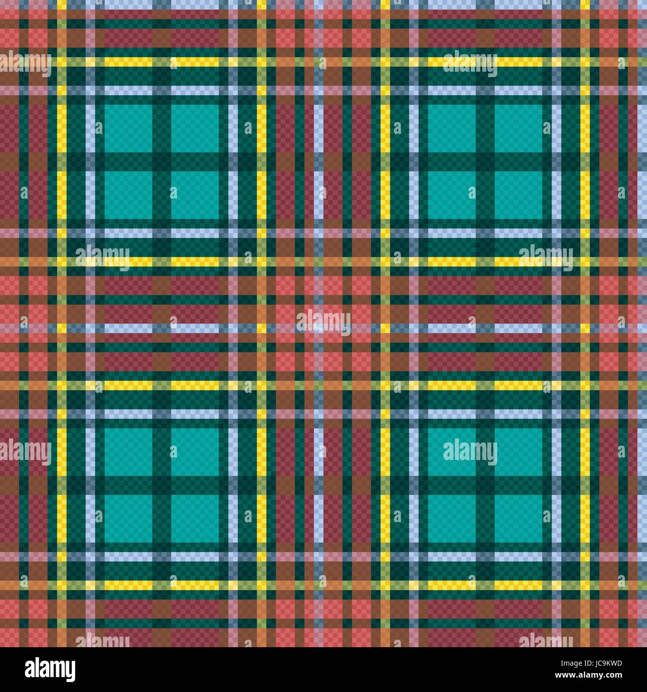 Seamless checkered vector multicolor pattern Stock Vector Image & Art ...