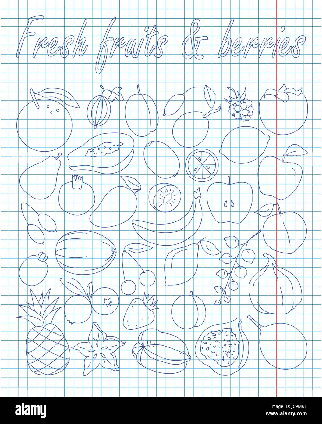 Fresh black currant in Stock Vector Images - Alamy