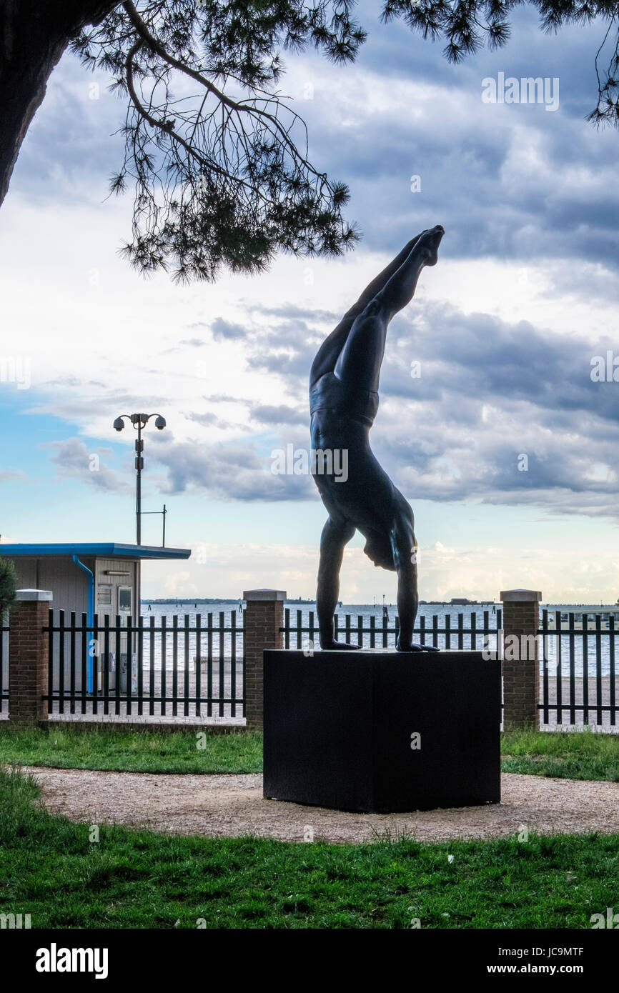 Castello,Venice,Italy,Carole Feuerman,Hyper-realist sculptor,solo ...