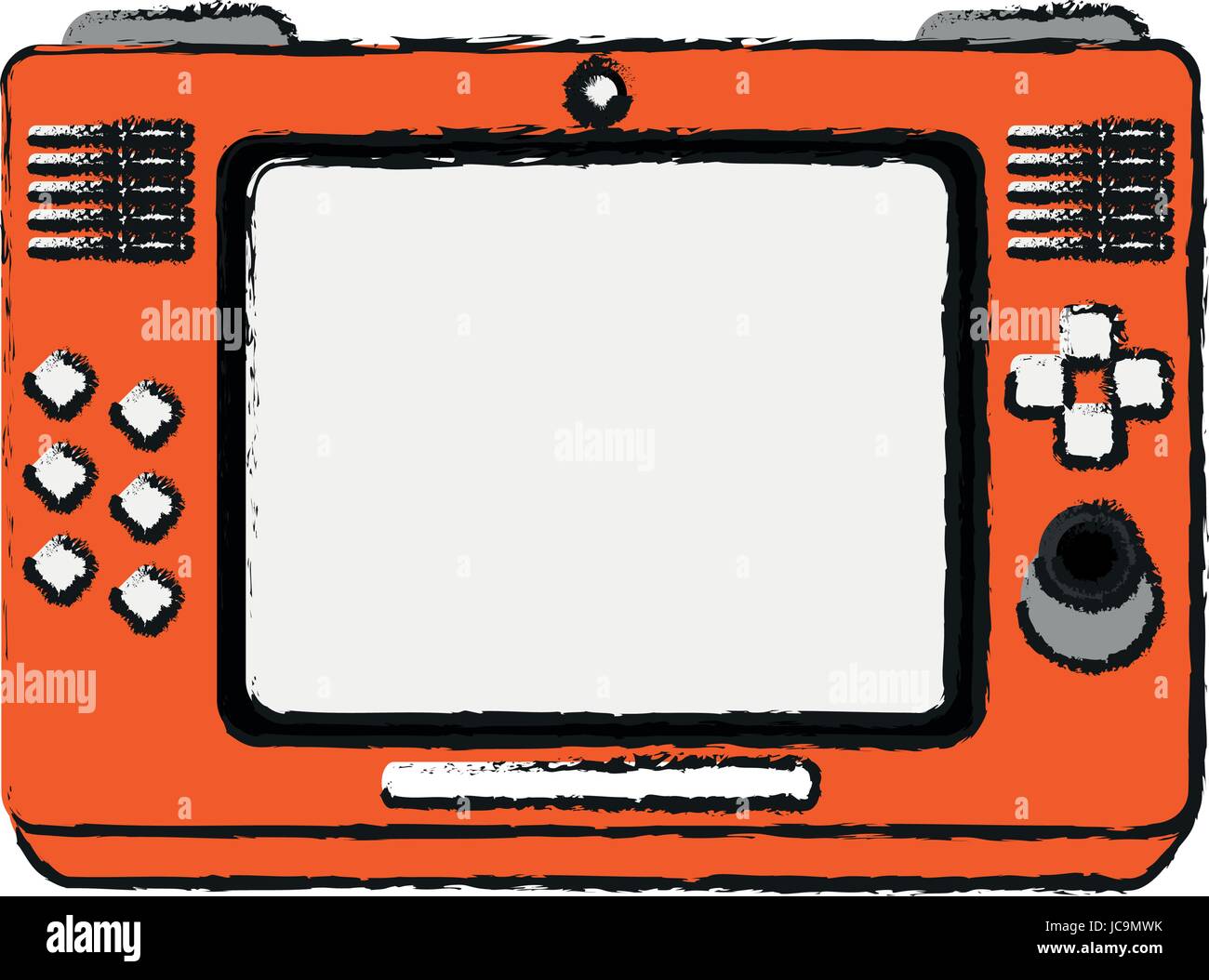 Computer game playing home screen Stock Vector Images - Alamy