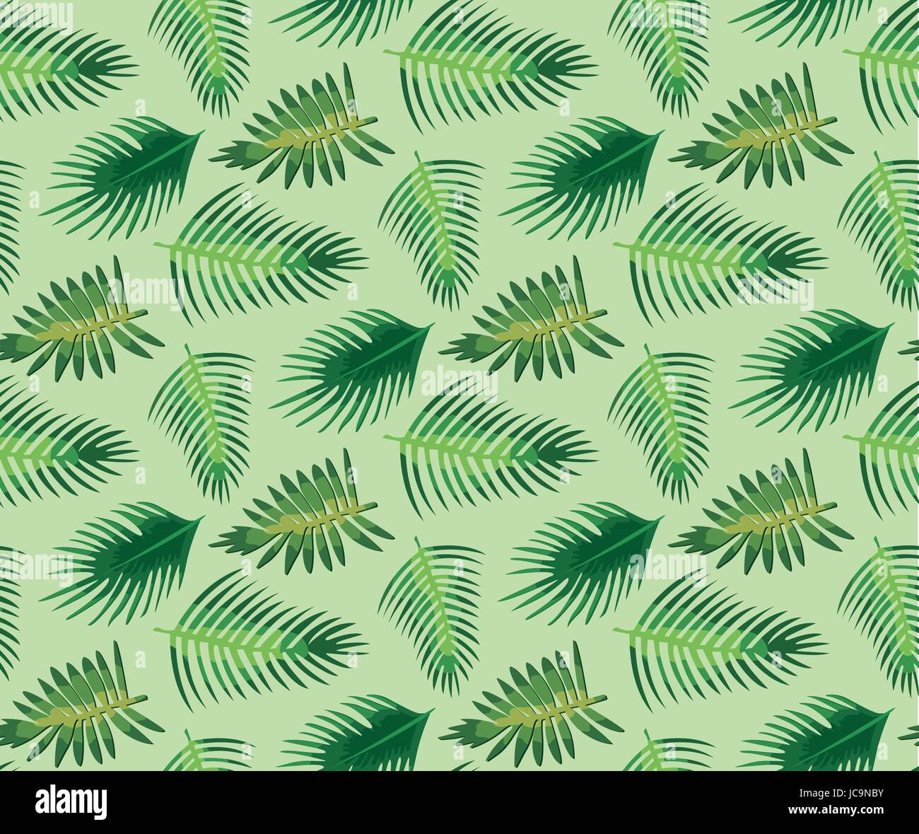 Palm Tree Pattern Background