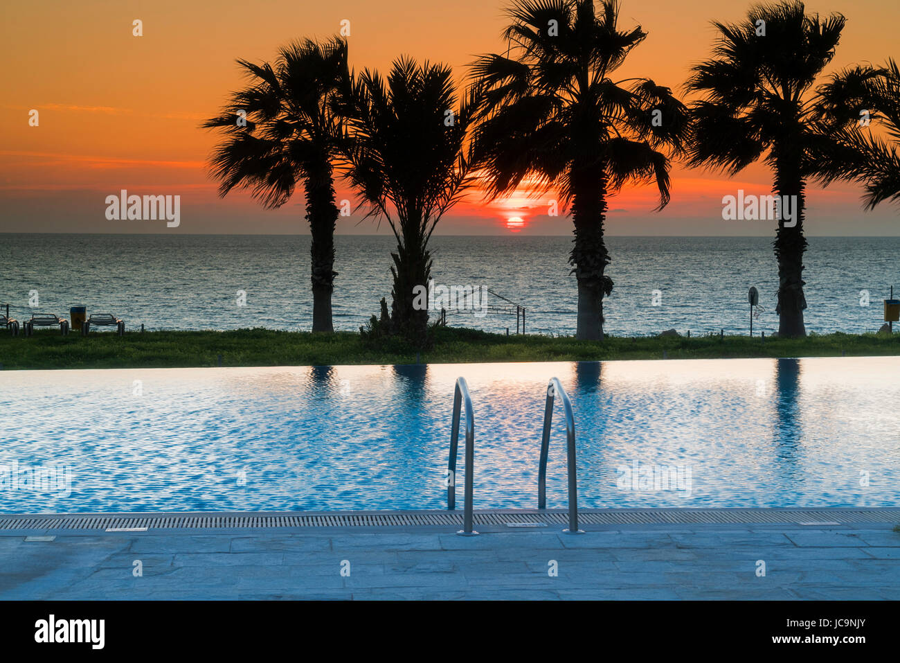 Rocky coast cyprus sunset hi-res stock photography and images - Alamy