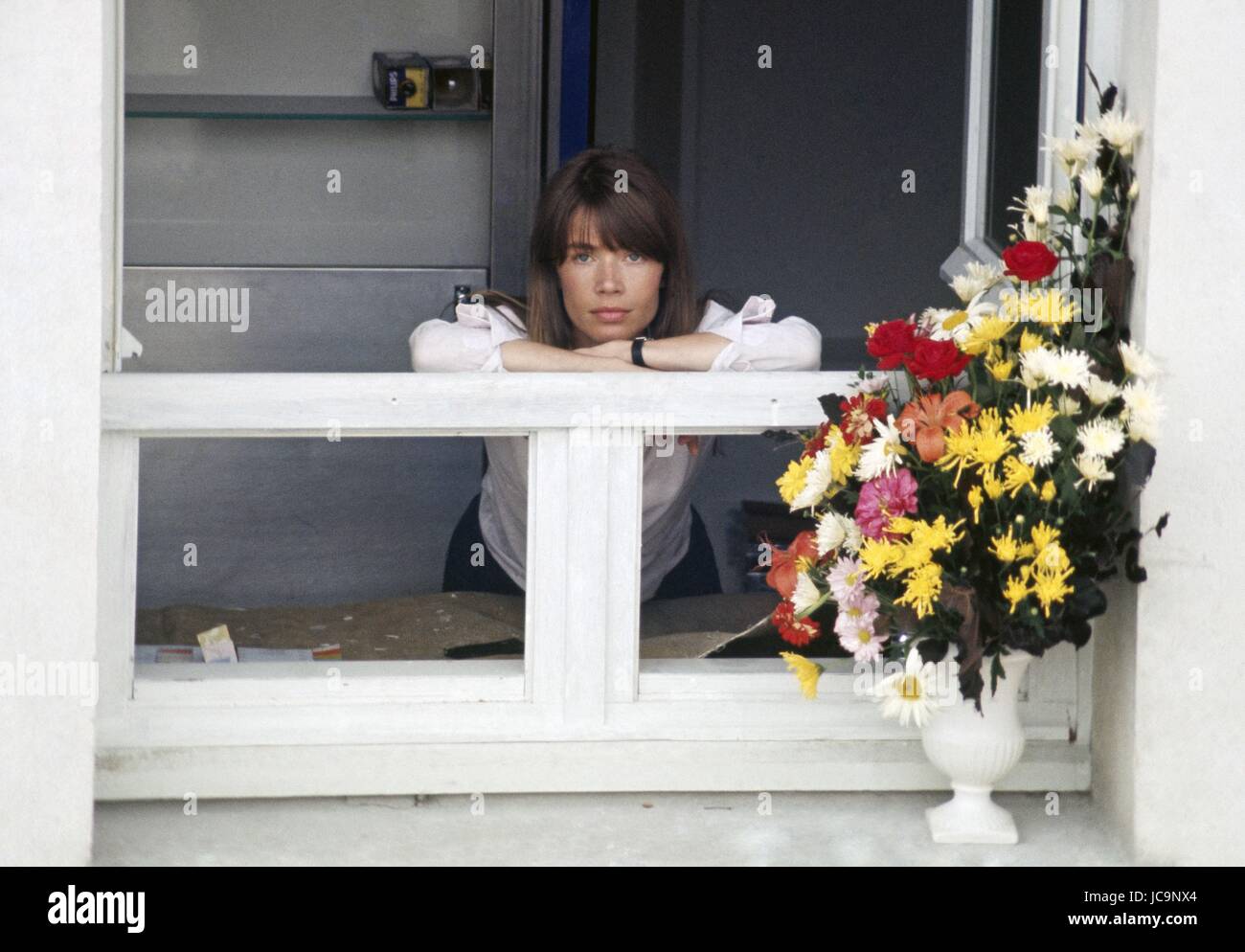 Portrait french singer françoise hardy hi-res stock photography and ...
