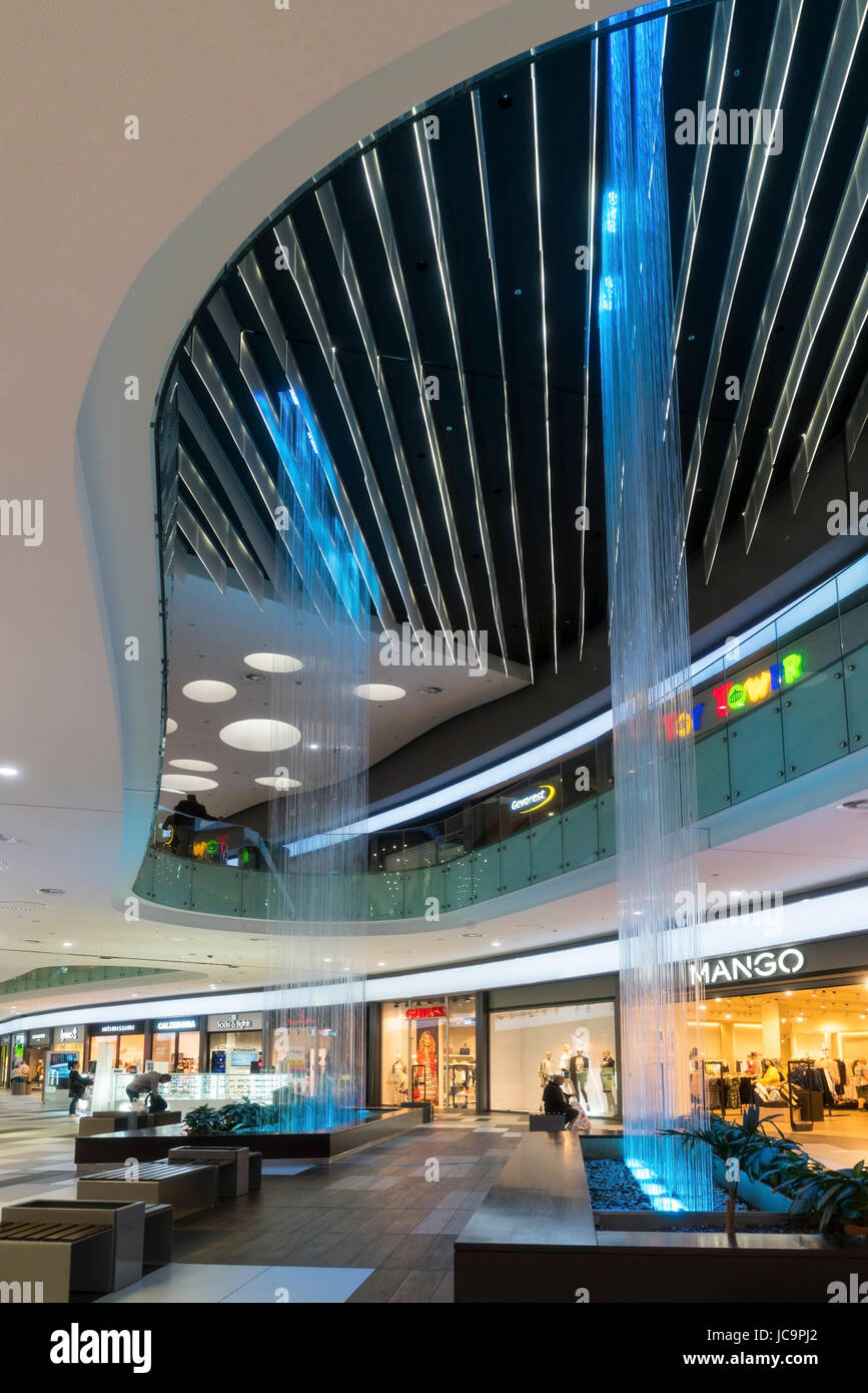 Kings Avenue Mall, Shopping Centre, central Paphos, Cyprus Stock Photo ...