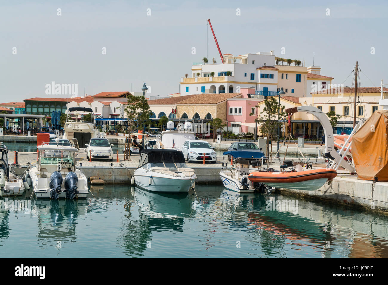 Limassol, Lemesos, Old Port Marina, seafront, Cyprus Stock Photo - Alamy
