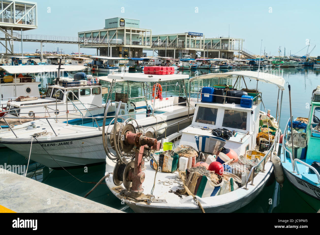 Limassol harbour port hi-res stock photography and images - Alamy