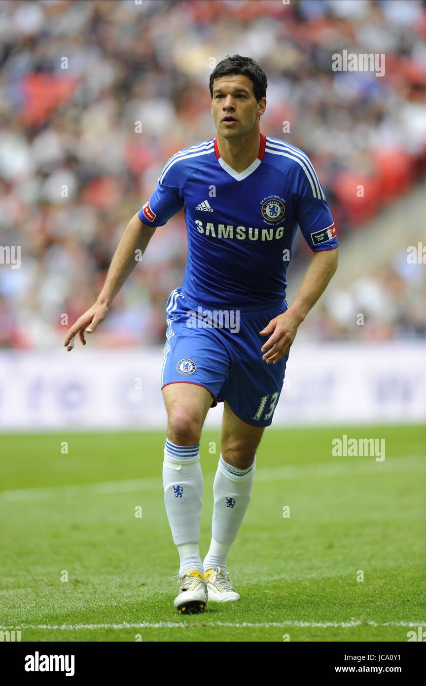 MICHAEL BALLACK CHELSEA FC WEMBLEY STADIUM LONDON ENGLAND 15 May 2010 ...