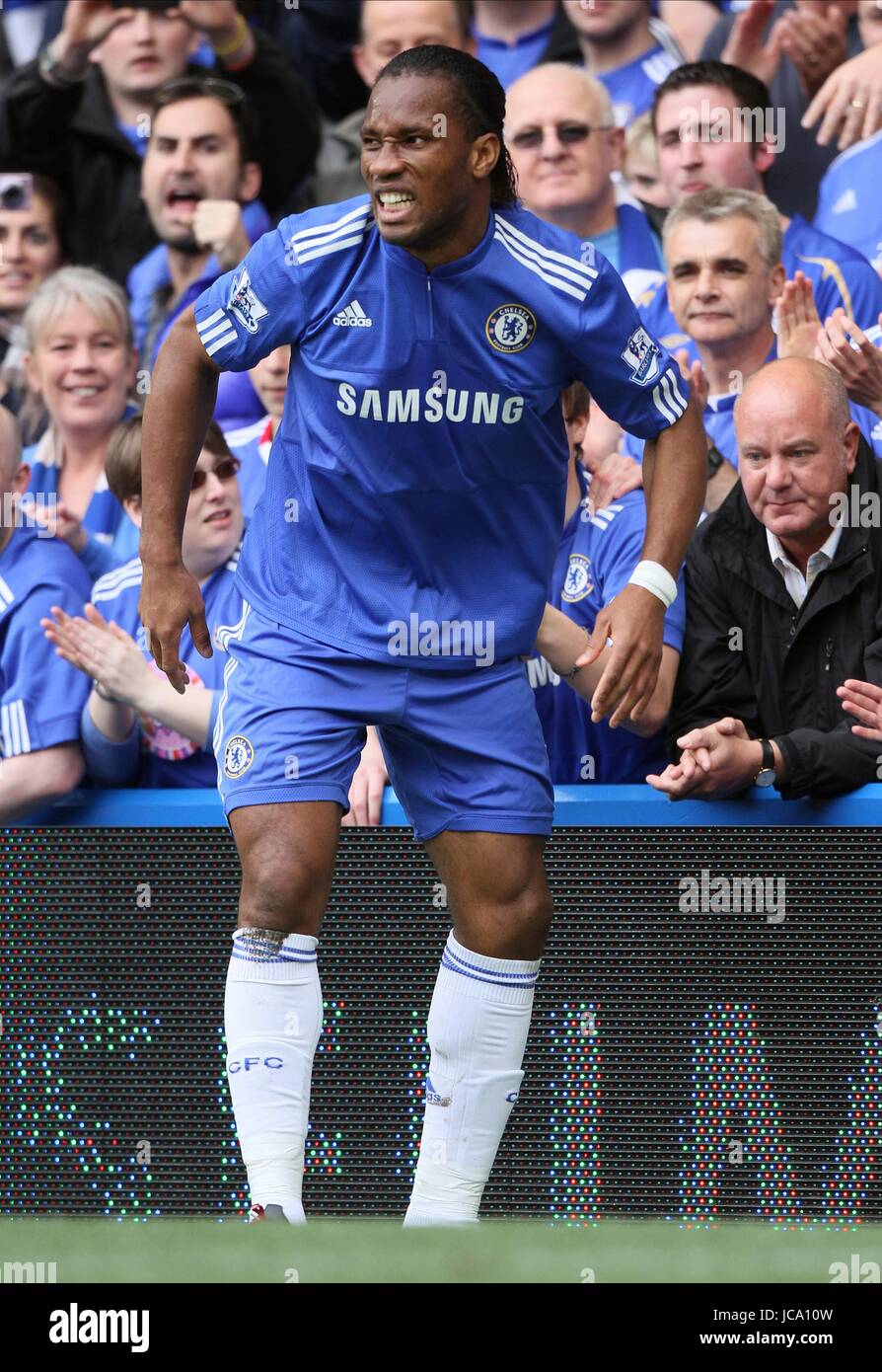 DIDIER DROGBA CHELSEA FC CHELSEA FC STAMFORD BRIDGE LONDON ENGLAND 09 ...