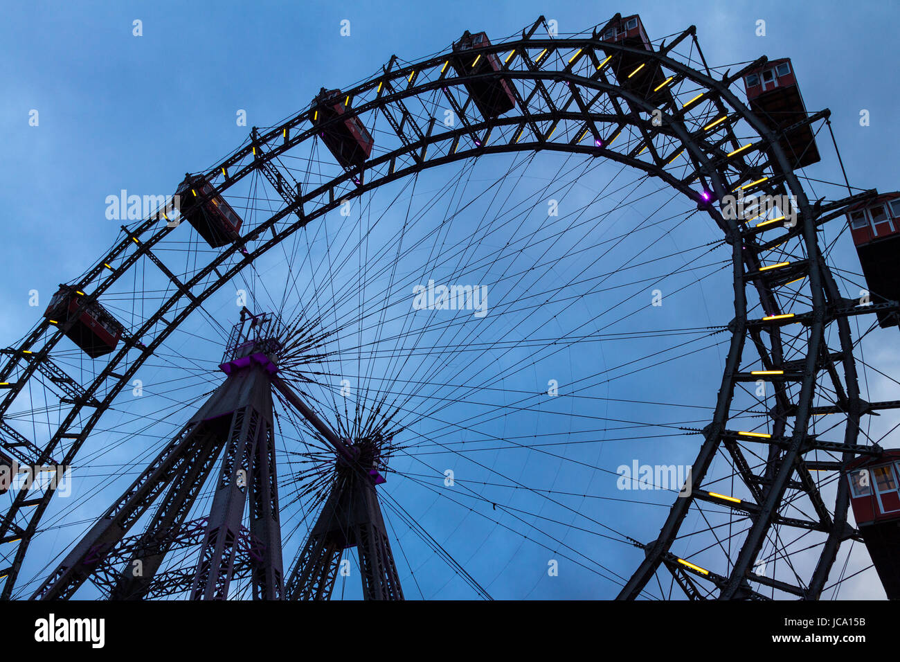 ferris wheel prater vienna Stock Photo - Alamy